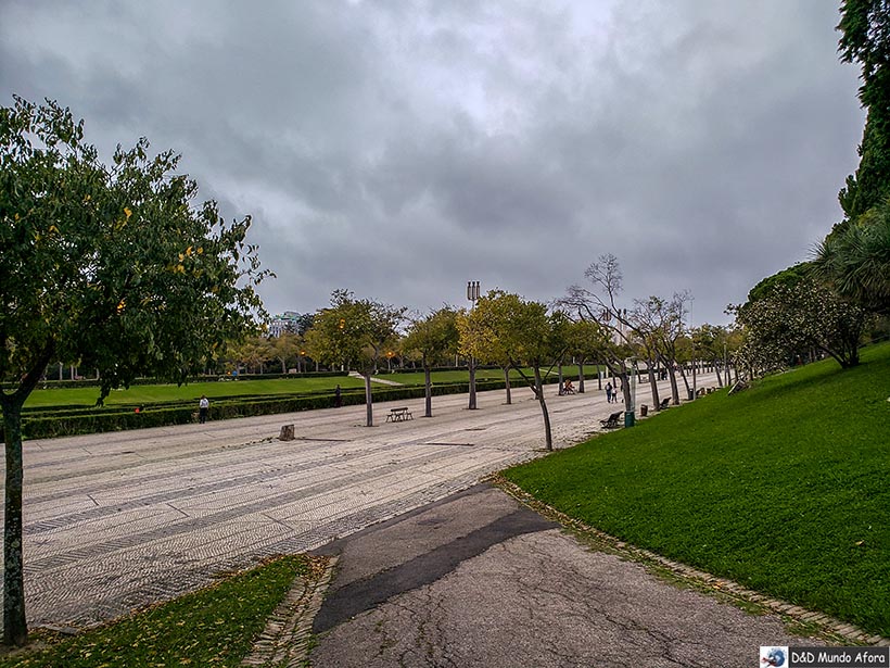 Parque Eduardo VII: área verde em Lisboa, Portugal